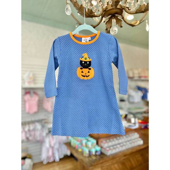 Luigi Kids | Dresses | New Luigi Kids Girls Halloween Cat Dress In ...